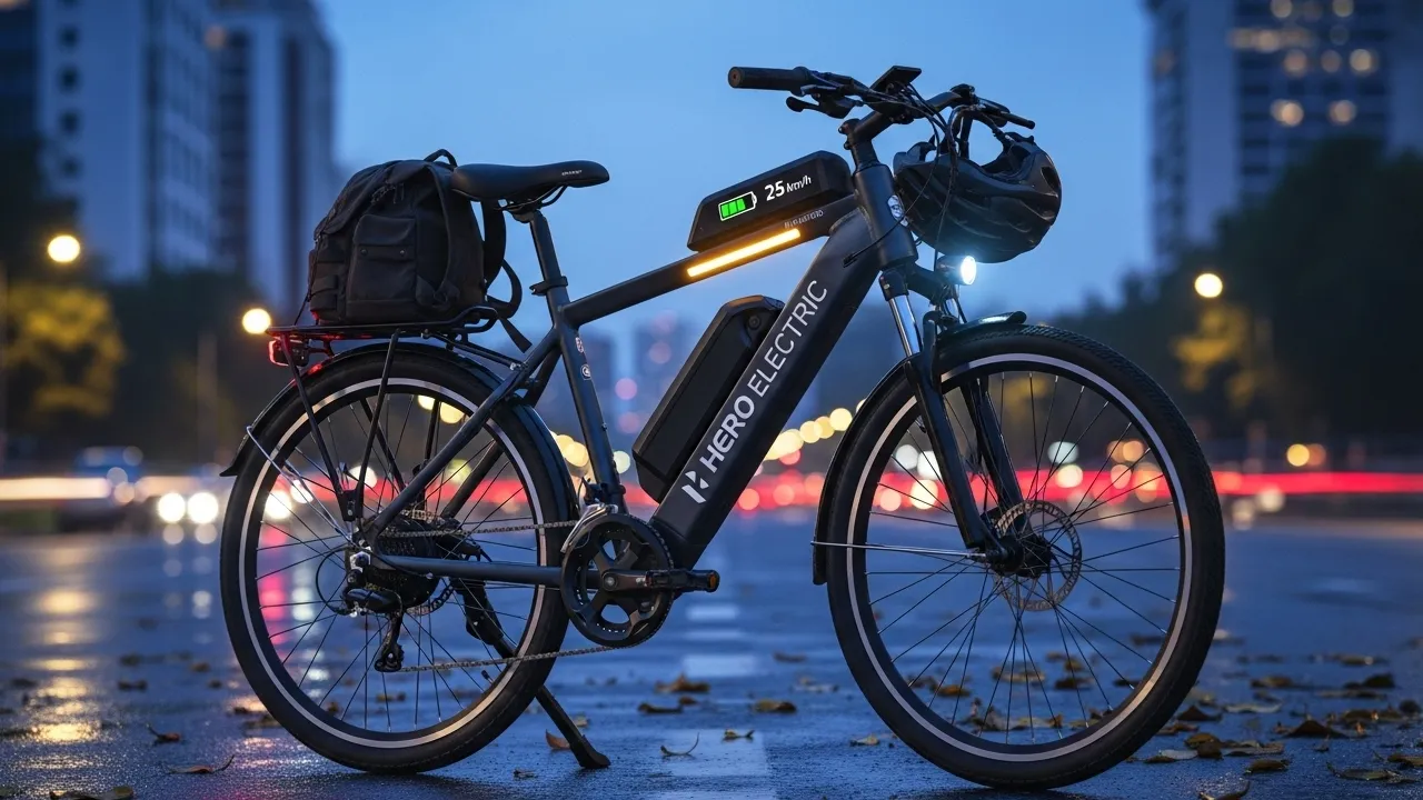 Hero Electric Cycle 2025: 70km Range, Stylish Looks & Loaded Features!